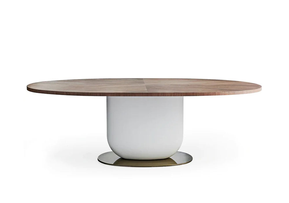 Ettore Oval Dining Table (Quick Ship)